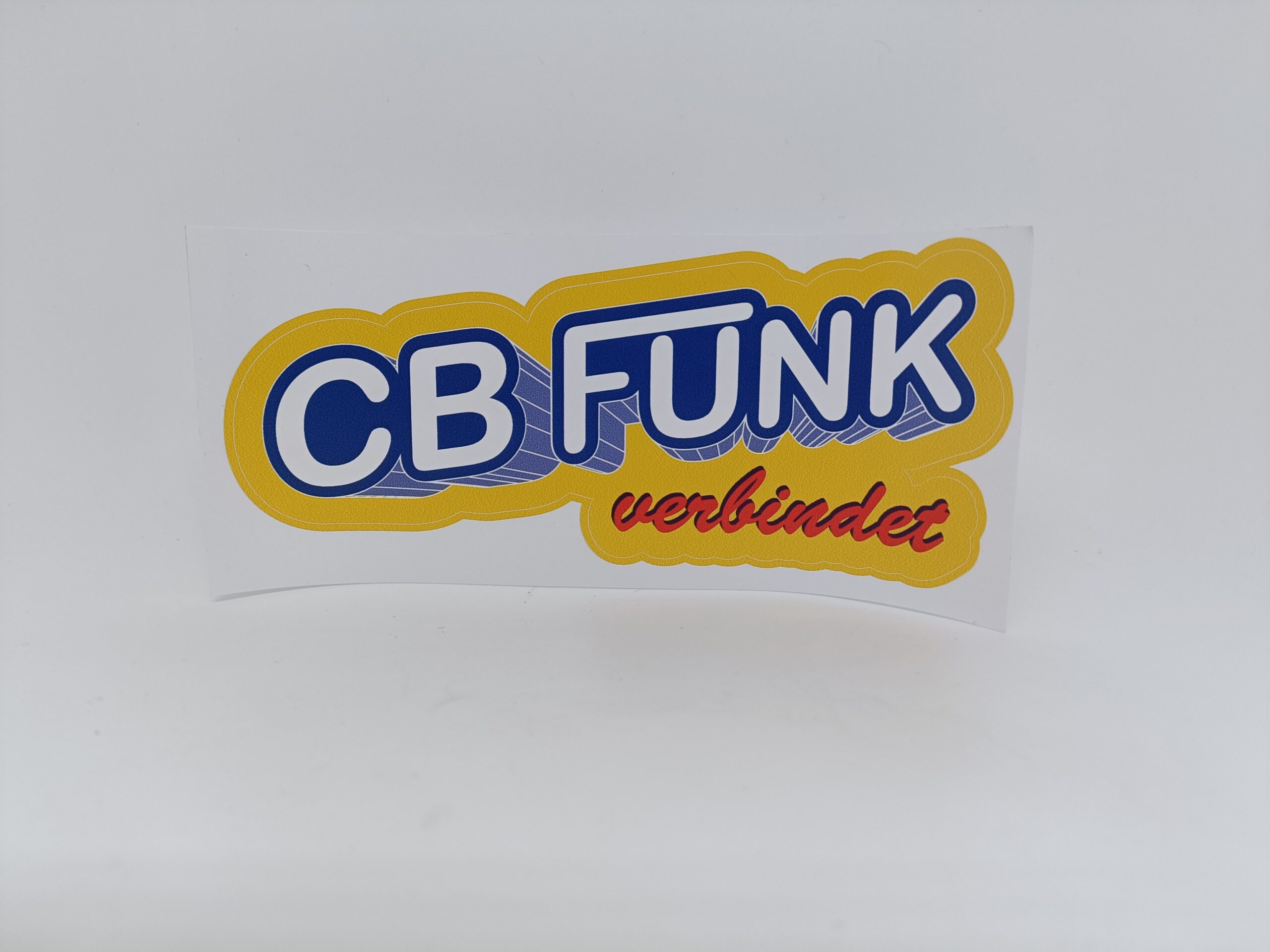 CB-FUNK VERBINDET Aufkleber, Sticker - Alex's Radio Shop