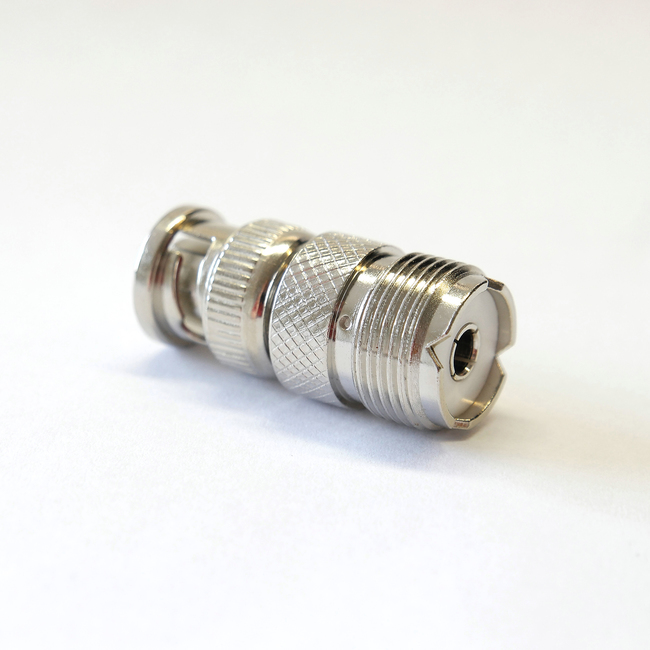 BNC-Adapter, BNC-Buchse / PL-Stecker UHF - Alex's Radio Shop