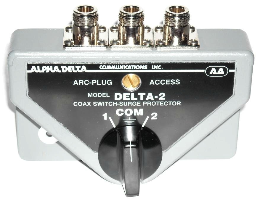 Alpha Delta 2B-N 2-fach Antennenumschalter - Alex's Radio Shop
