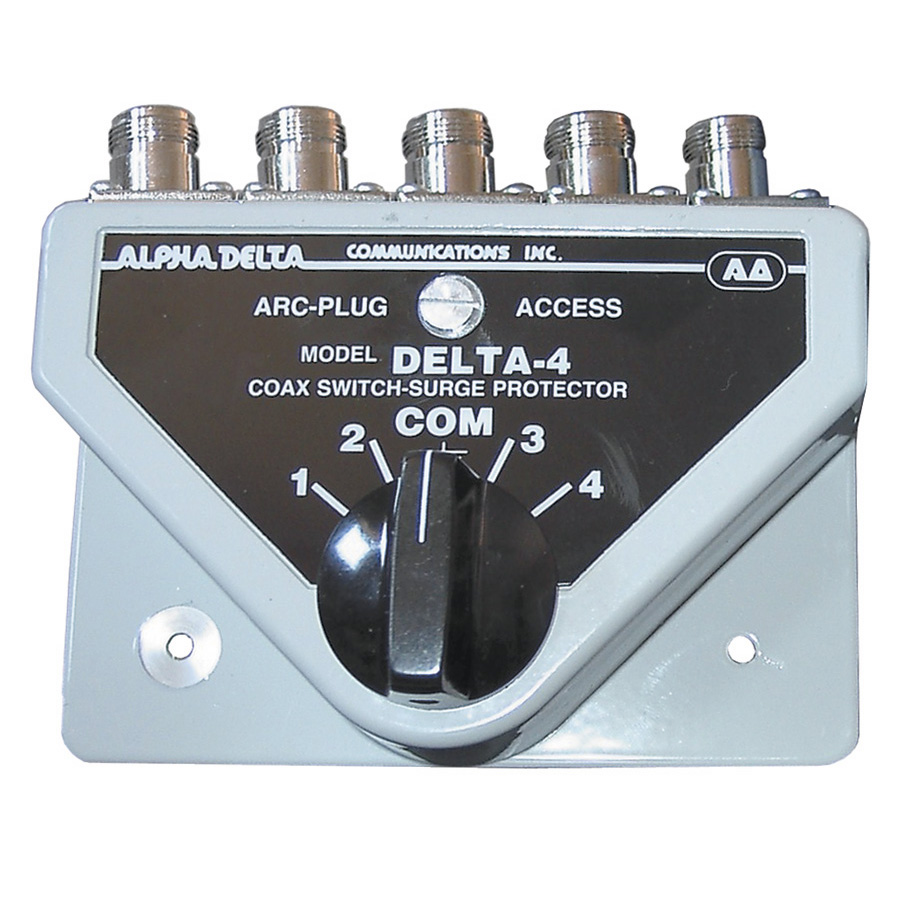 Alpha Delta 4B-N 4-fach Antennenumschalter - Alex's Radio Shop