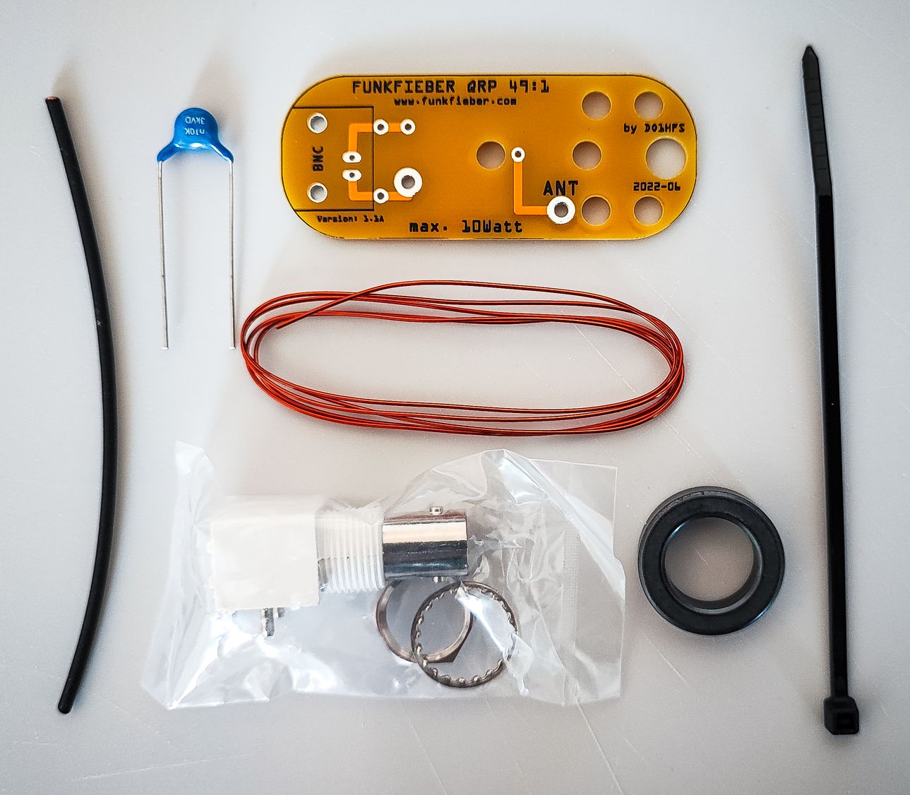 QRP 1:49 Balun Bausatz - Alex's Radio Shop