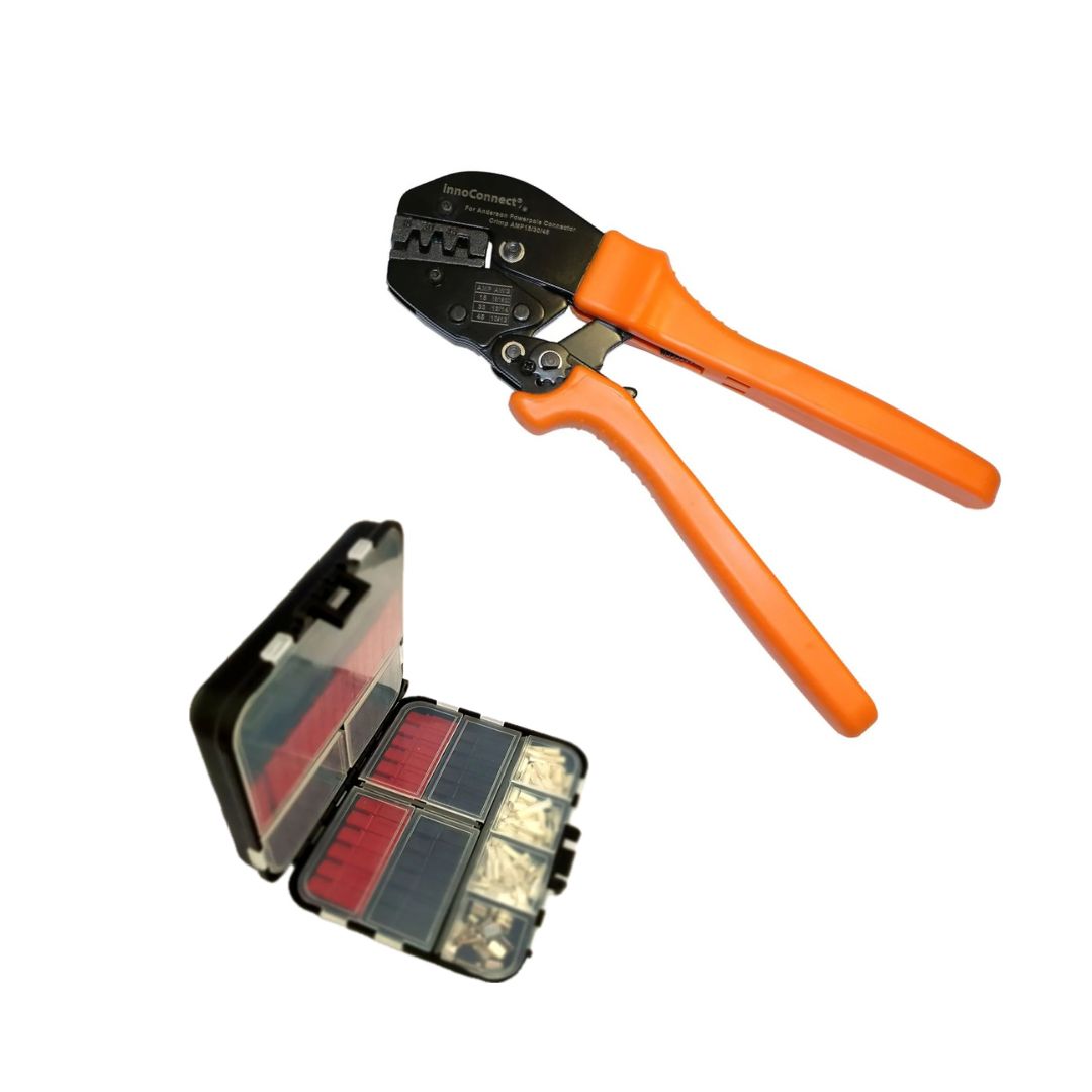 Set. Anderson PowerPole® Sortiment Box & Crimpzange für PowerPole® und ...