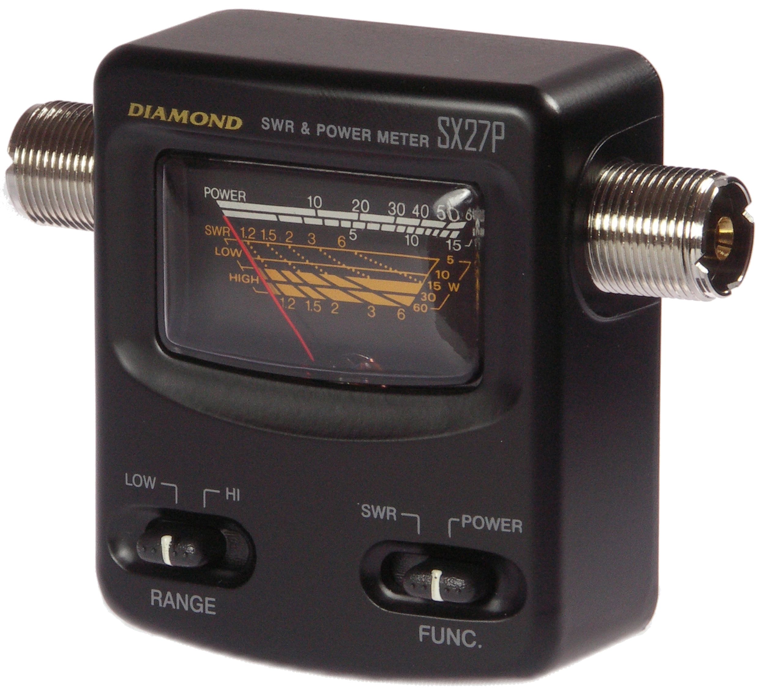 Diamond SX-27P Mini-Watt/SWR-Meter 2m/70cm - Alex's Radio Shop