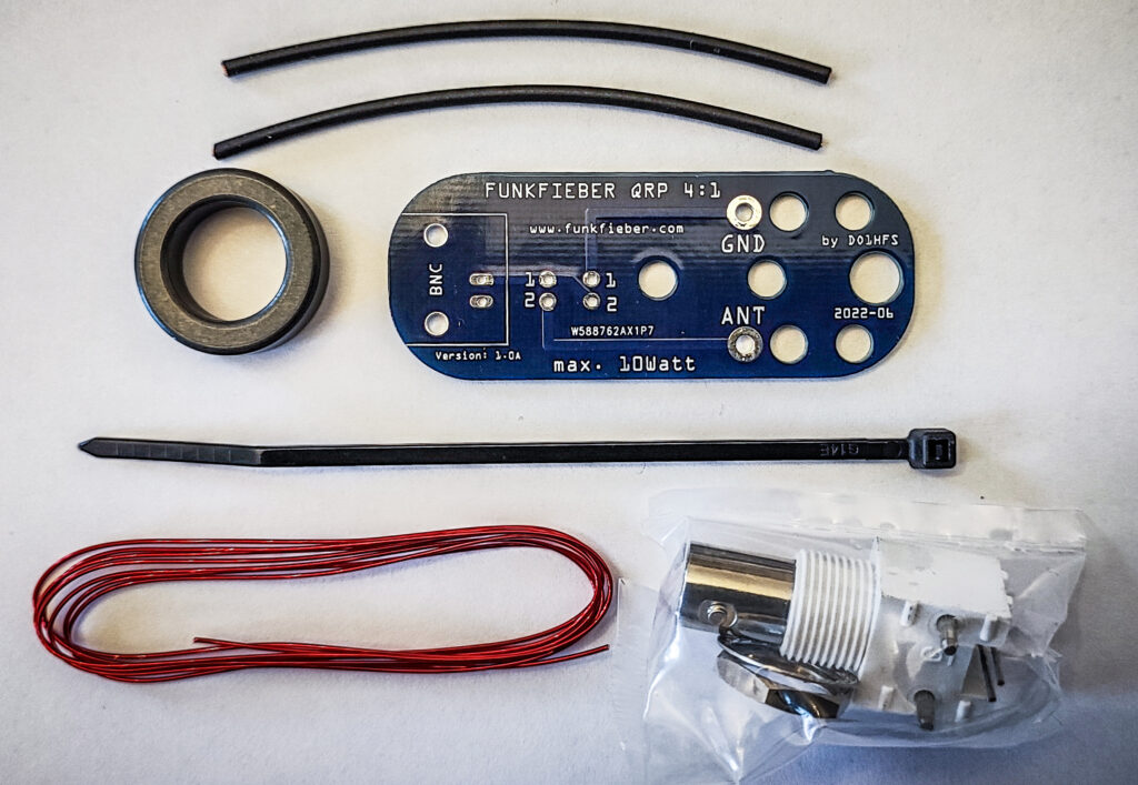 QRP 4:1 Balun Bausatz - Alex's Radio Shop