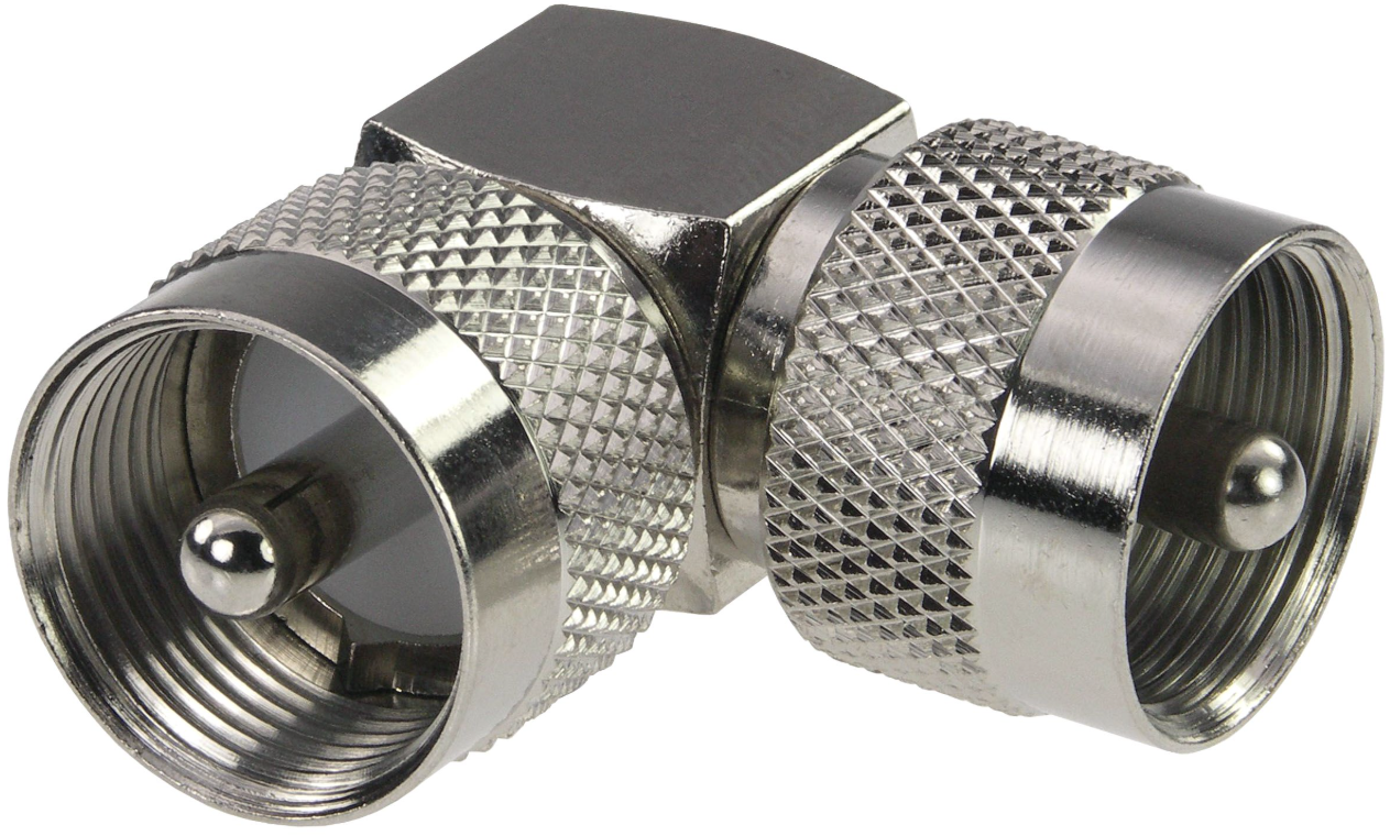 PL-Winkel 2x Stecker - Alex's Radio Shop